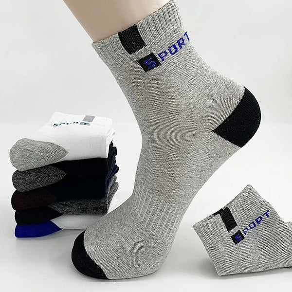 Rich Cotton Ankle Sports Socks for Men (Pack of 8 Pairs) – Ferry Cherry
