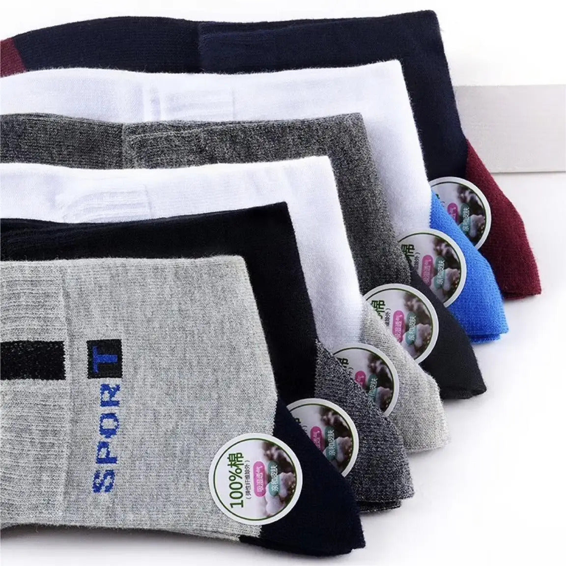 Most Premium Cotton Sports Ankle Socks for Mens (Pack of 10 Pairs ...